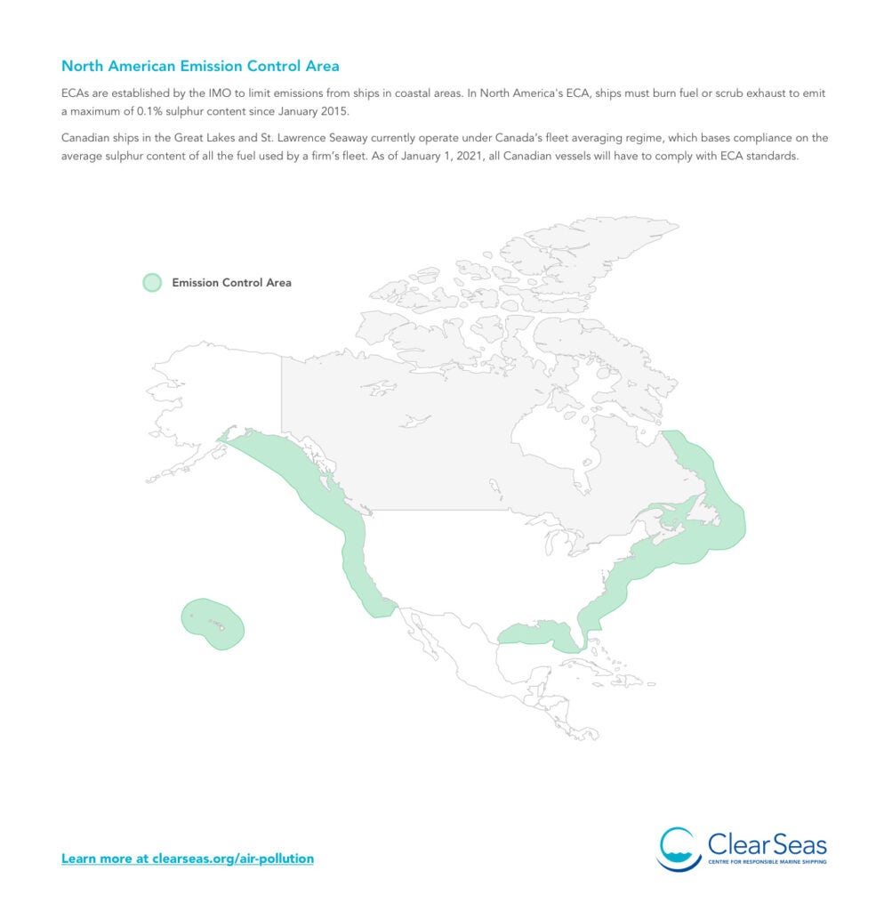 North American Emission Control Area – Clear Seas